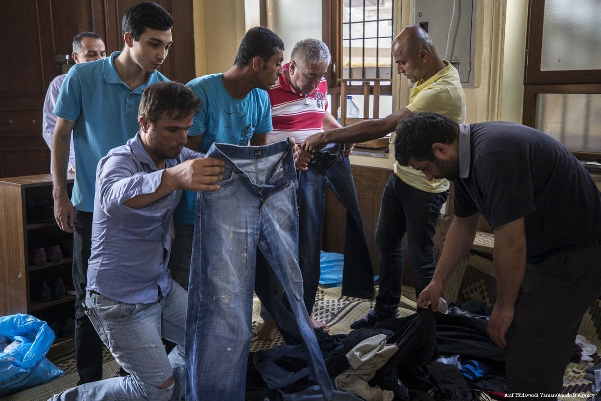 Historic Istanbul mosque provides clothing, food to the homeless ...