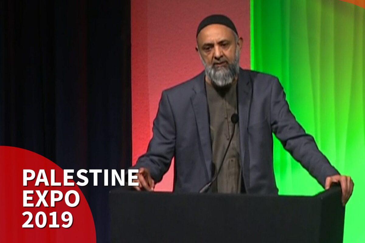 Beyond Palexpo: FOA Chair Ismail Patel at Palestine Expo 2019 – Middle ...
