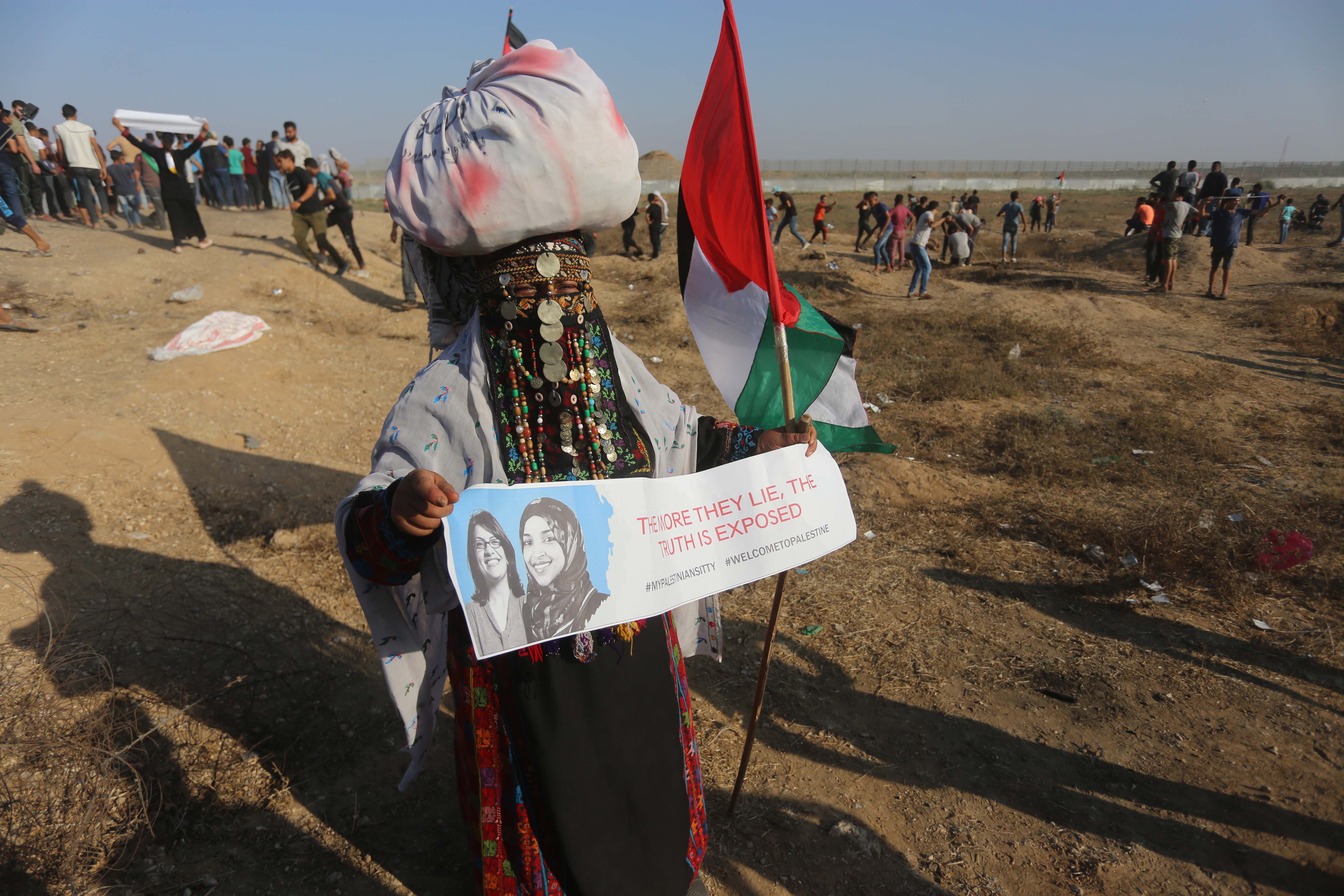 Palestinians rally on Gaza for 71st consecutive Friday – Middle East ...