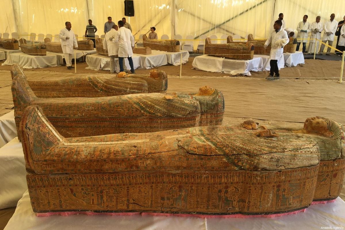Egypt unveils biggest ancient coffin find in over a century – Middle ...