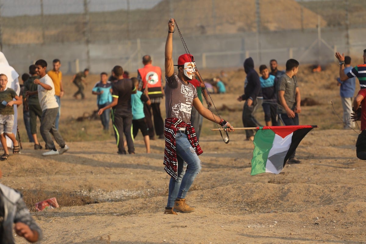 Palestinians take part in the Great March of Return in Gaza – Middle ...