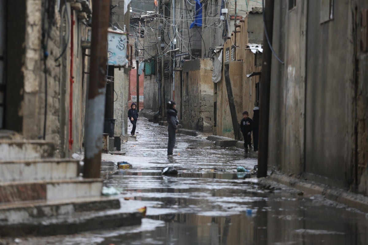 Winter rain hits Gaza – Middle East Monitor