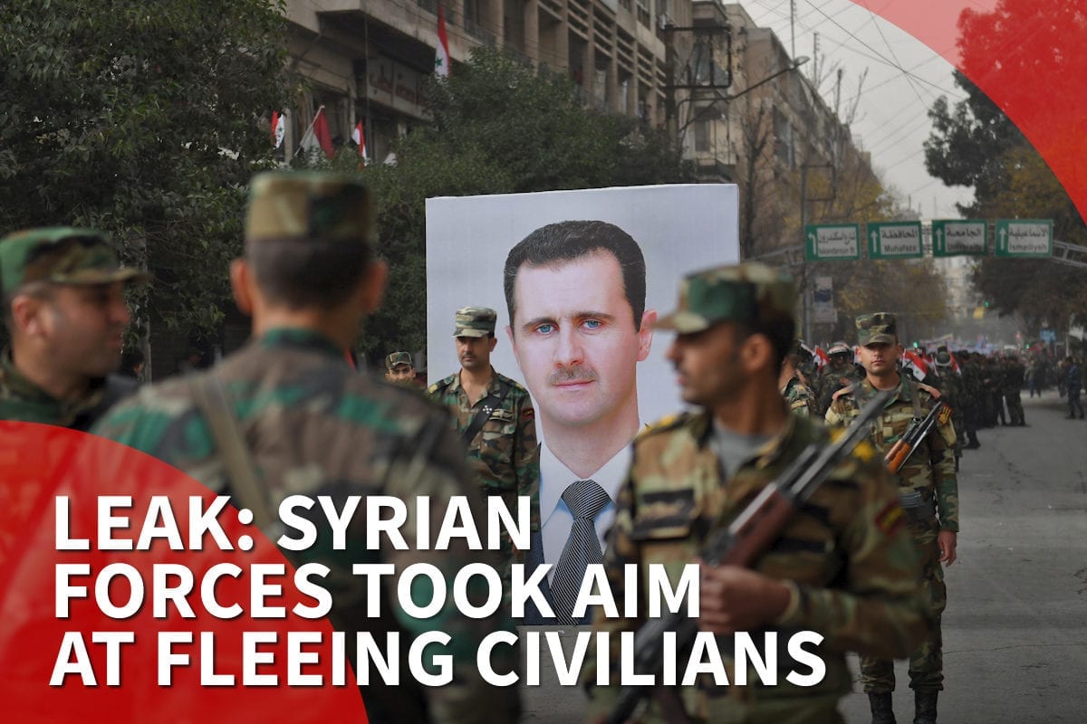 Leak: Syria forces targeted fleeing elderly civilians – Middle East Monitor