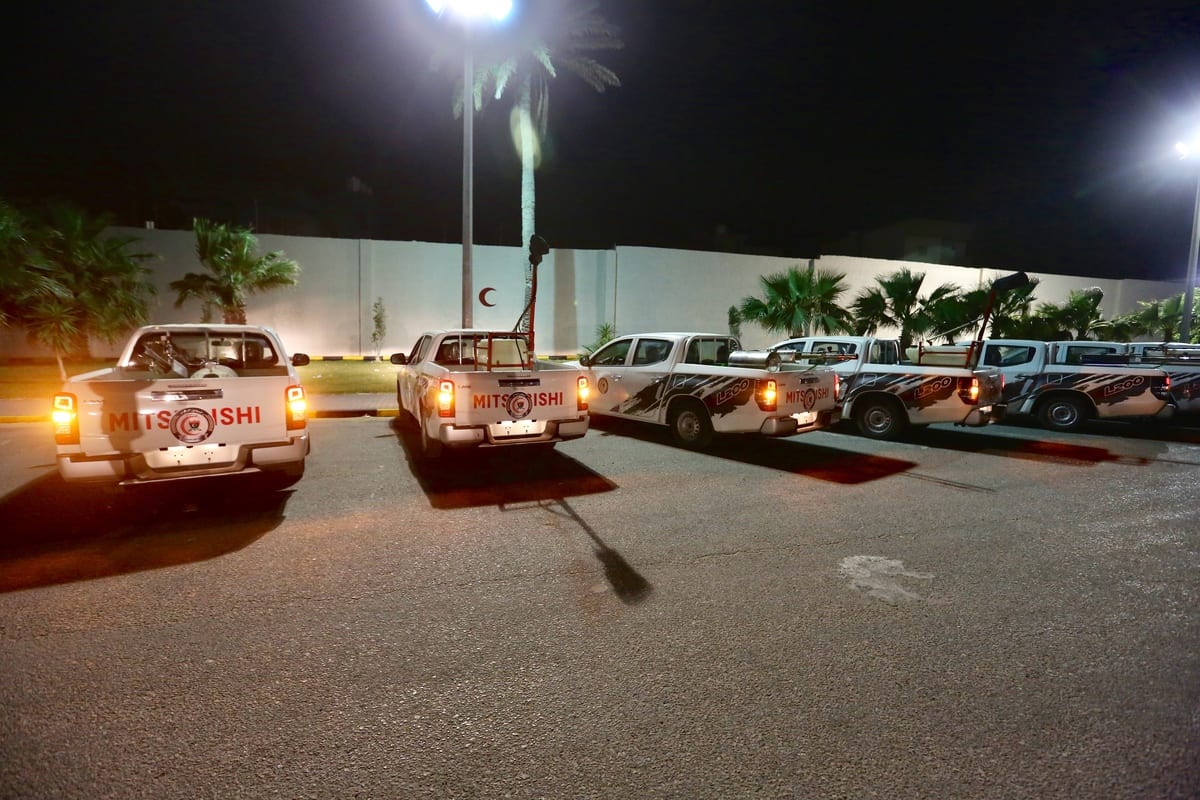 Libya imports disinfection vehicles for fighting against coronavirus ...