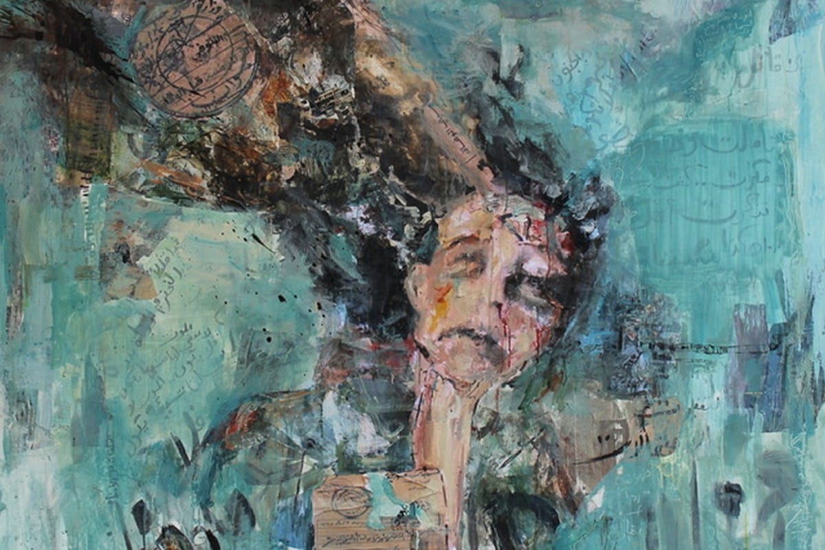 How a Syrian artist is making art from the horrors of war – Middle East ...