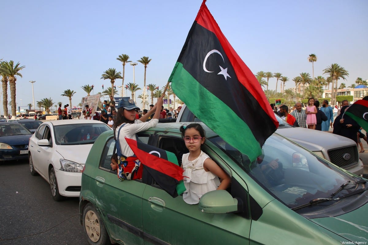 Libyans celebrate seizing control of the Tripoli’s provincial ...