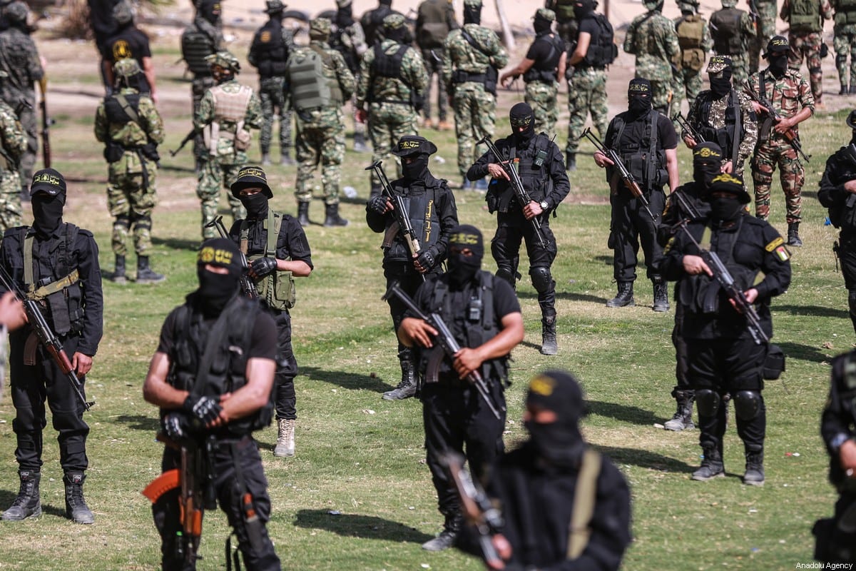 Memorial Service Of The Al-Quds Brigades In Gaza – Middle East Monitor