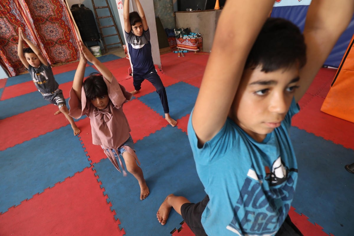 Photogallery: Yoga classes to relieve stress in Gaza – Middle East Monitor