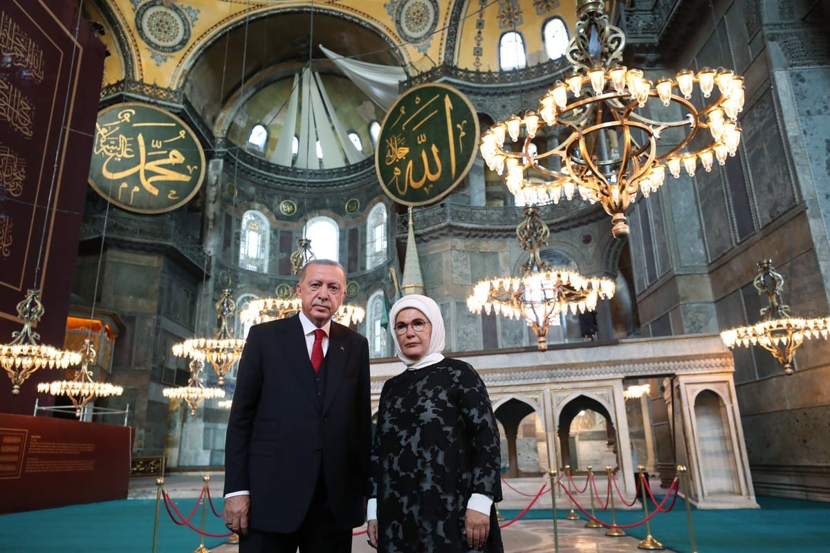 Turkey holds Friday prayers in Hagia Sophia Mosque for first time in 86 ...