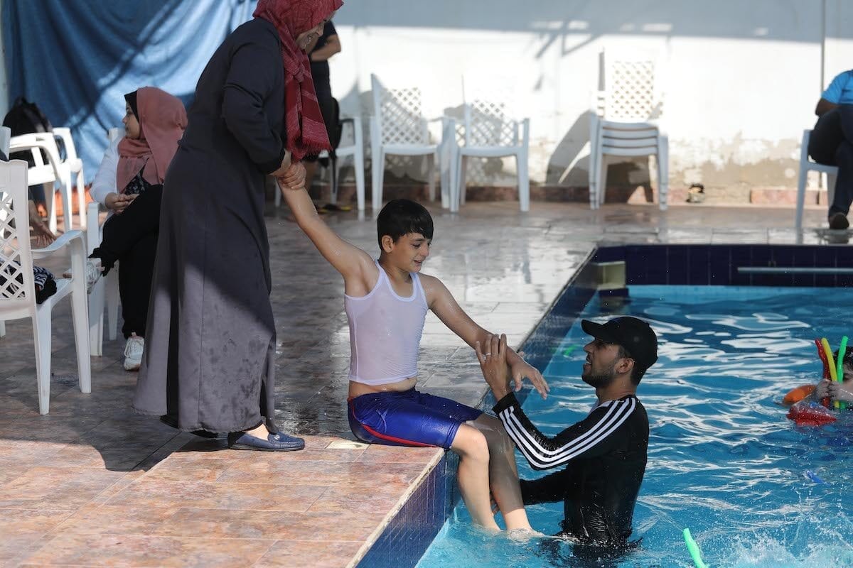Gaza s Water Camp For Autistic Children Middle East Monitor gaza-s-water-camp-for-autistic-children-middle-east-monitor