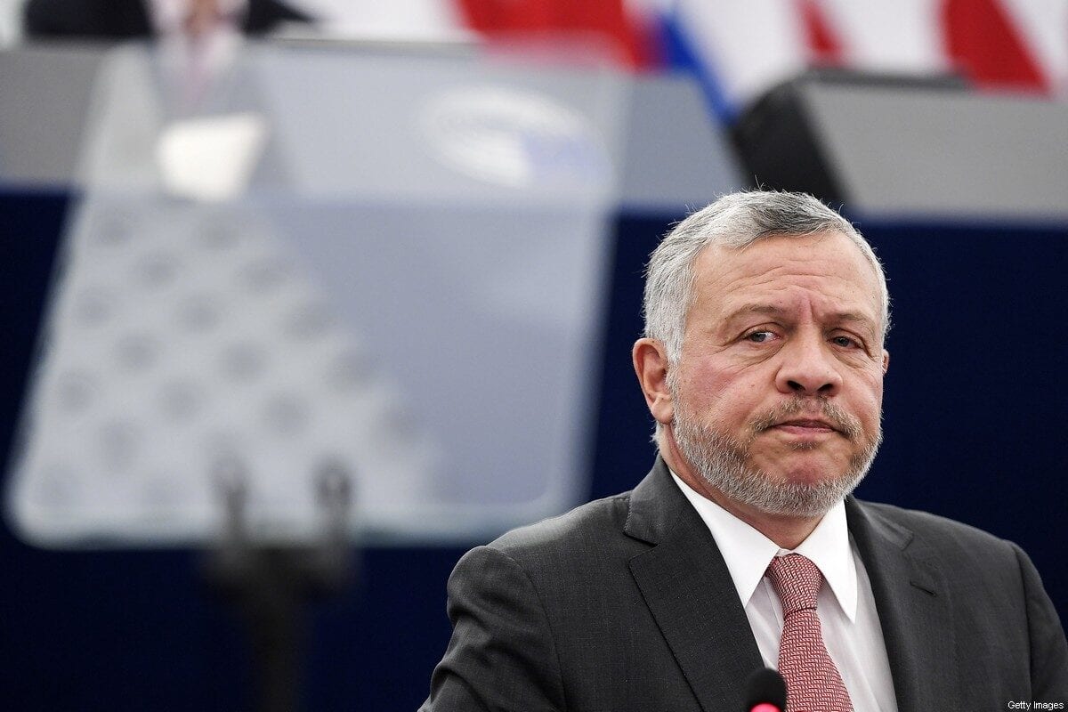 Jordan’s king: ‘We will confront any attempt to impose new reality in ...