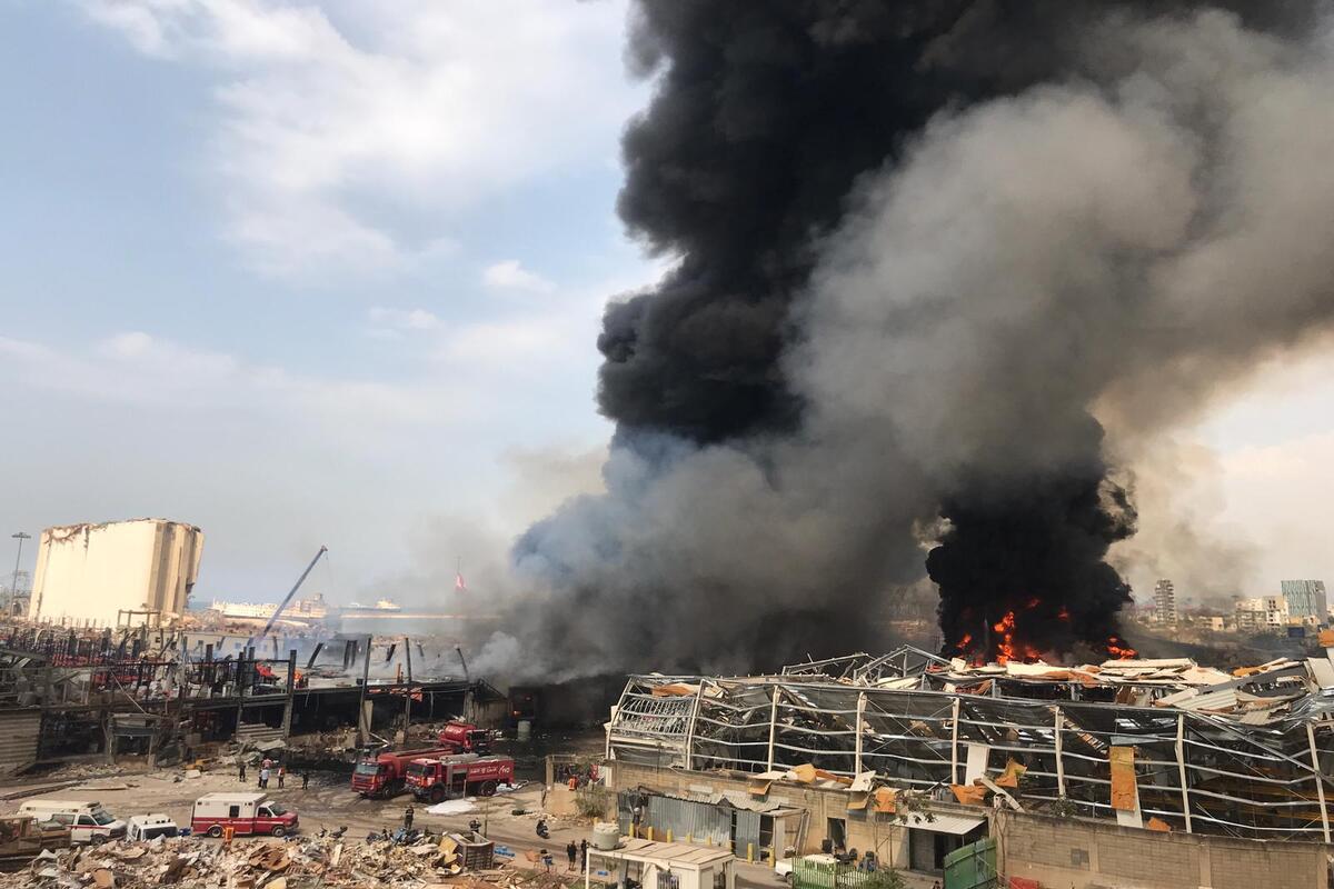 Fire erupts in Beirut port – Middle East Monitor