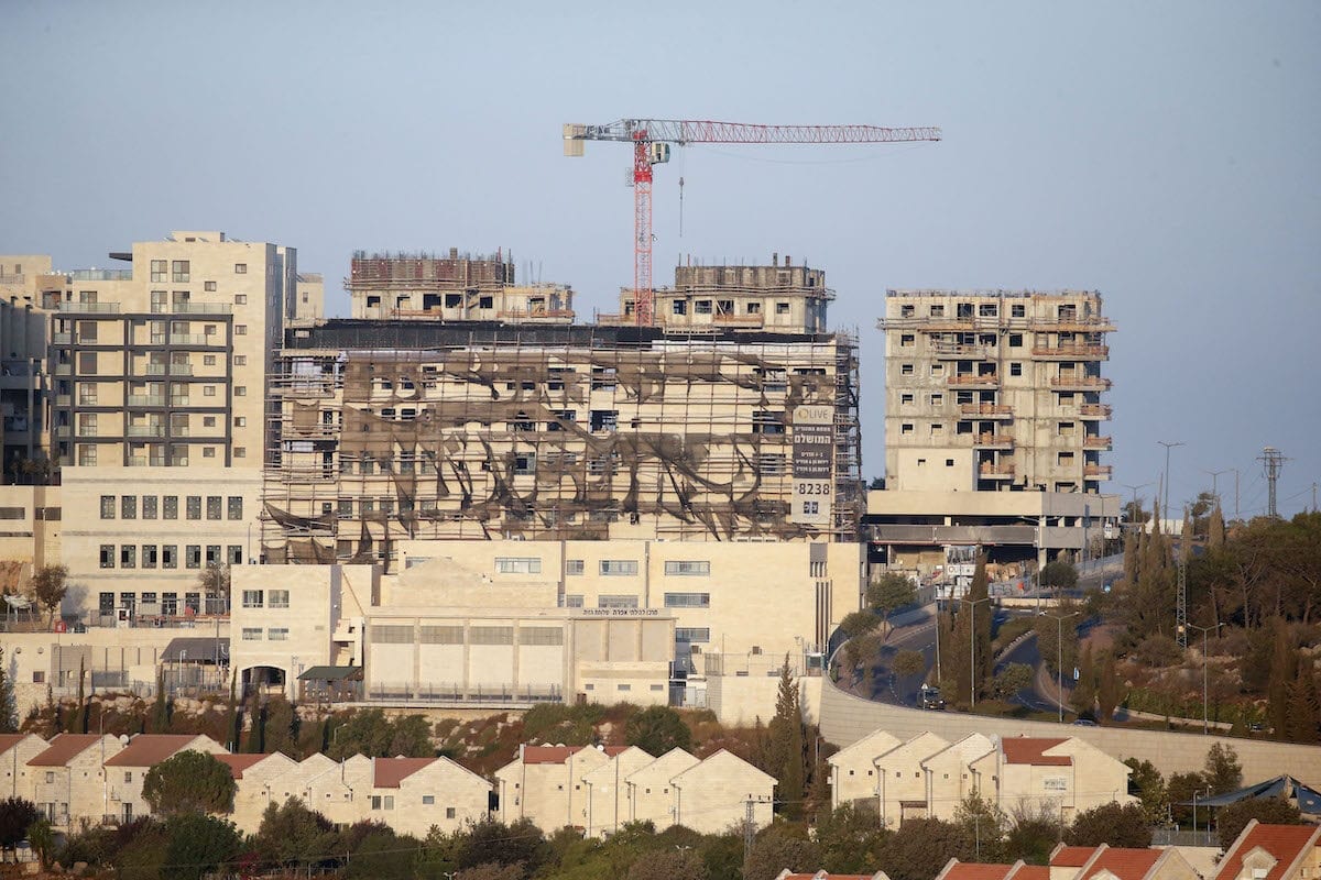 Peace Now: New settlement construction to cut Jerusalem from West Bank ...