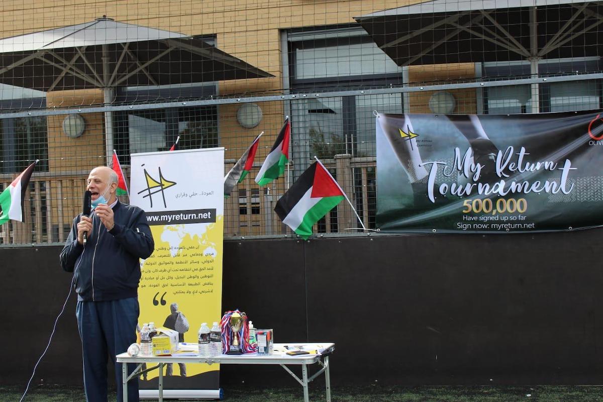 UK sports event speaks up for Palestine refugees’ right of return ...