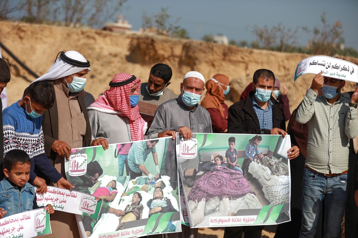 Sawarka family killed by Israeli air raid, commemorated in Gaza ...
