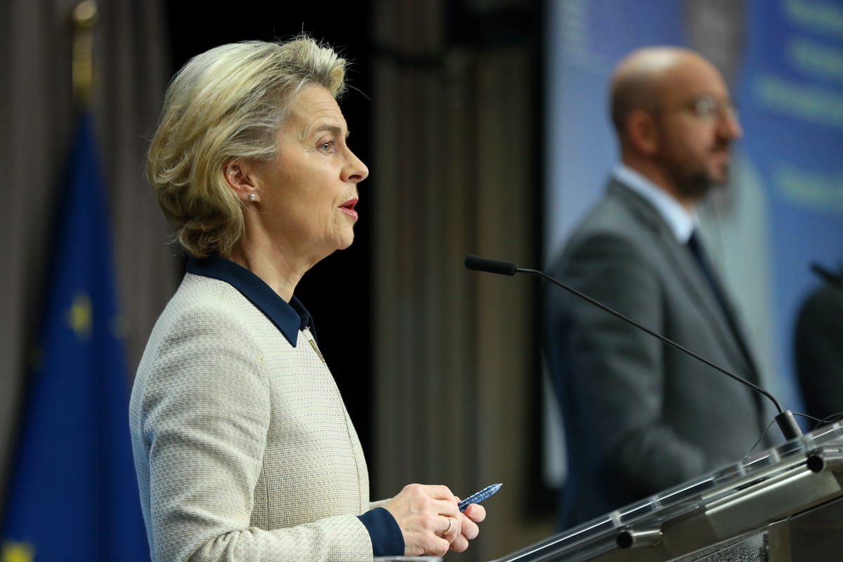 Ursula Von Der Leyen – Charles Michel press conference – Middle East ...