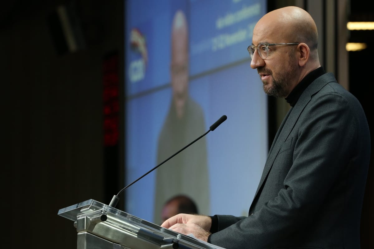 Ursula von der Leyen – Charles Michel joint press conference in ...