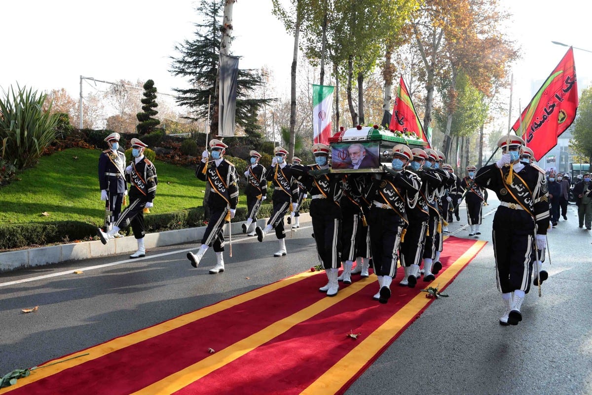 Funeral ceremony of Iranian Nuclear Scientist Mohsen Fakhrizadeh ...