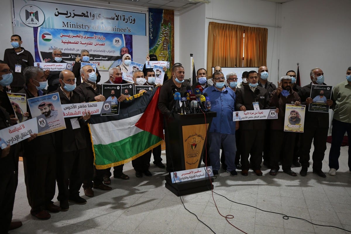 Gaza stands in solidarity with hunger striker Maher Al-Akhras – Middle ...