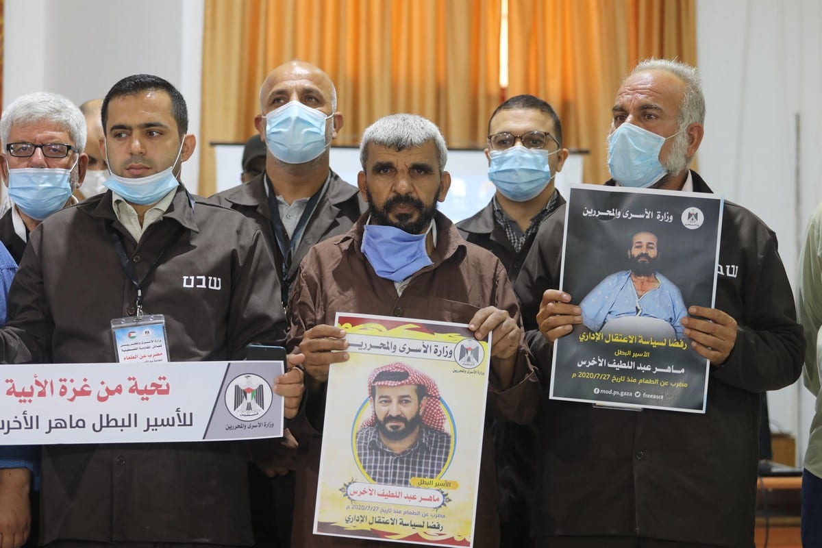 Gaza stands in solidarity with hunger striker Maher Al-Akhras – Middle ...