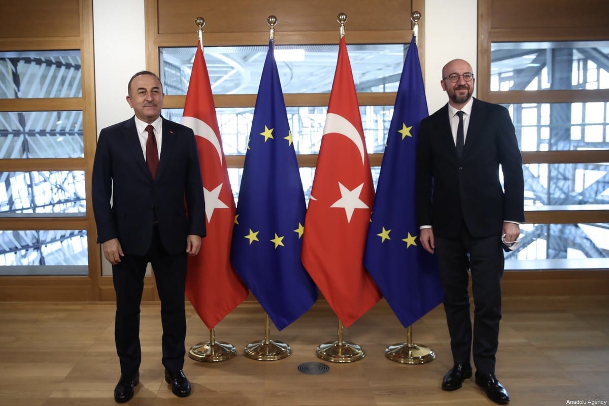 Turkish Foreign Minister Mevlut Cavusoglu in Brussels – Middle East Monitor