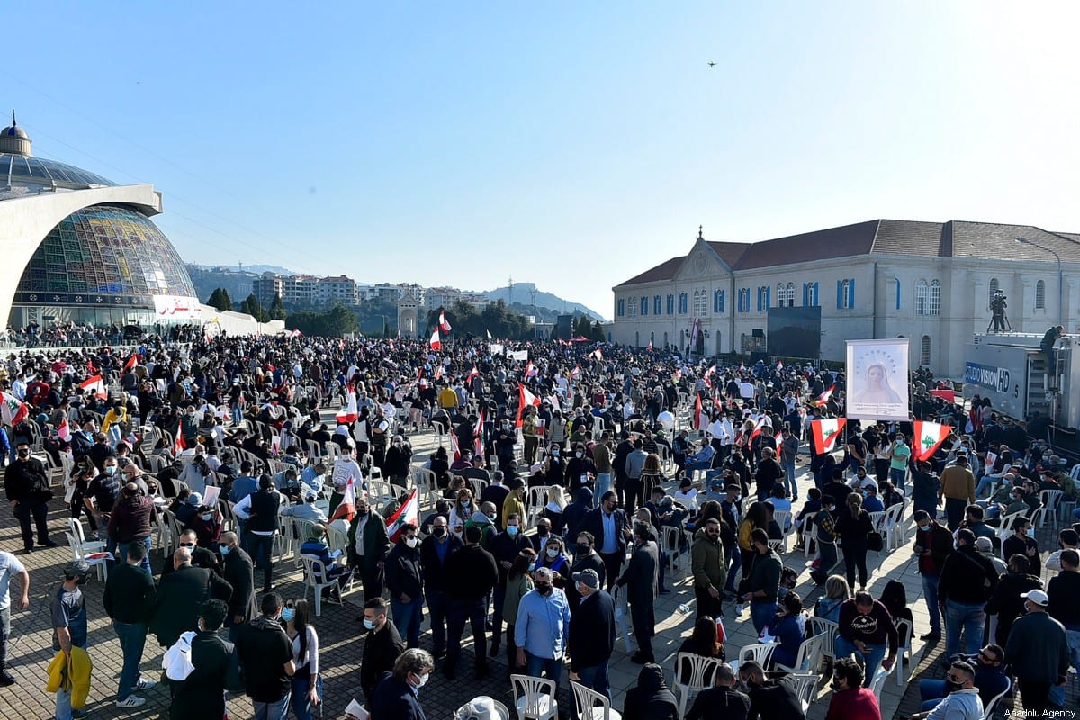 Lebanon: Protestors back church leader’s neutrality calls – Middle East ...