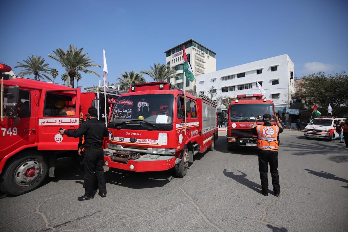 Gaza’s civil defence teams call for end to Israel’s siege – Middle East ...