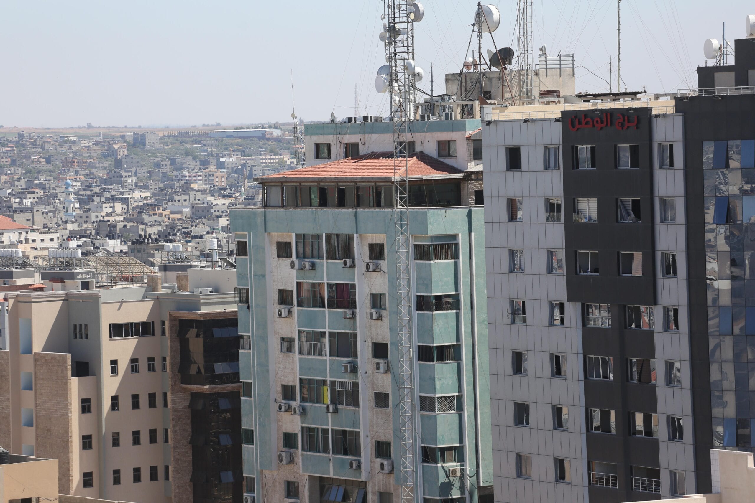 Israel decimates building housing foreign media in Gaza – Middle East ...