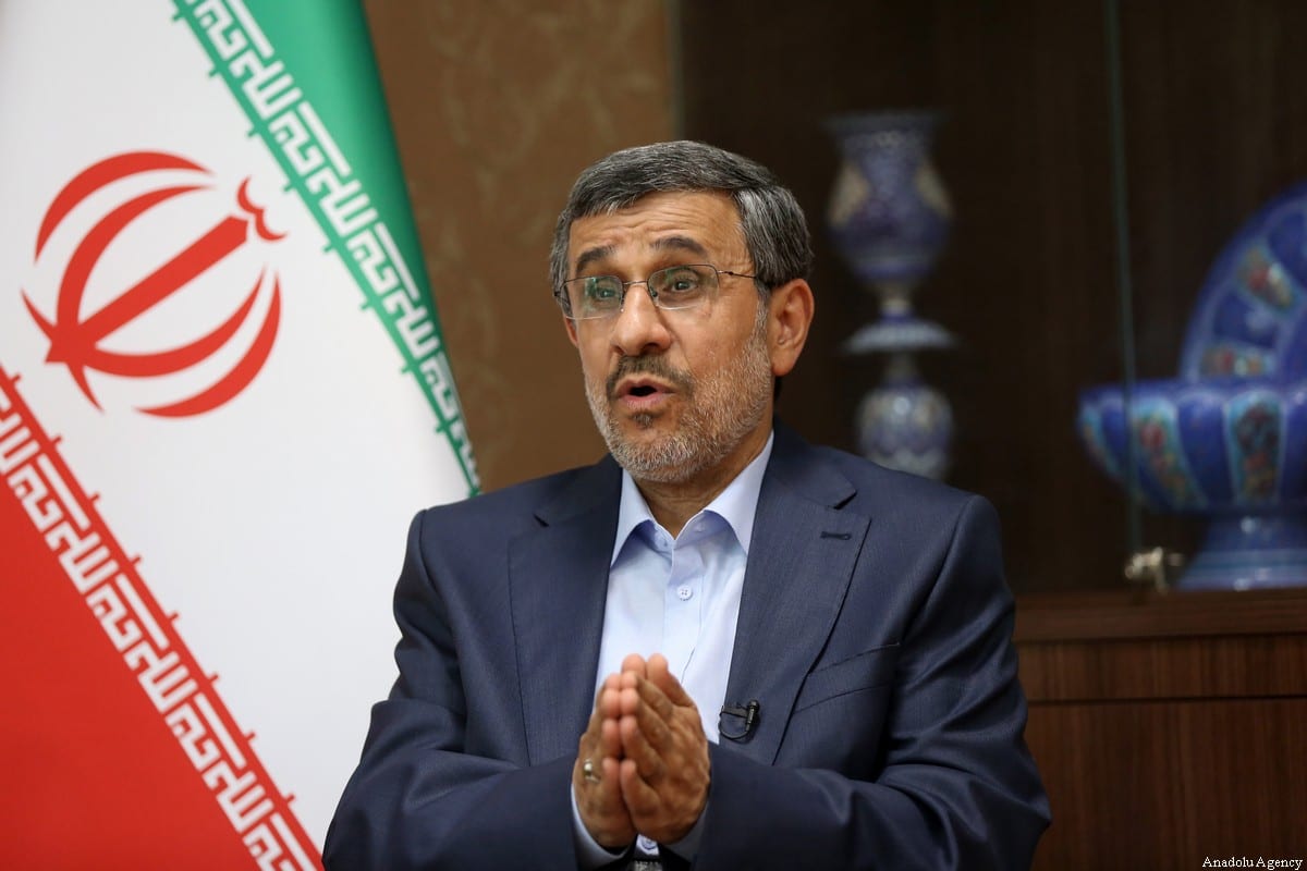Iranian former President Mahmoud Ahmadinejad – Middle East Monitor
