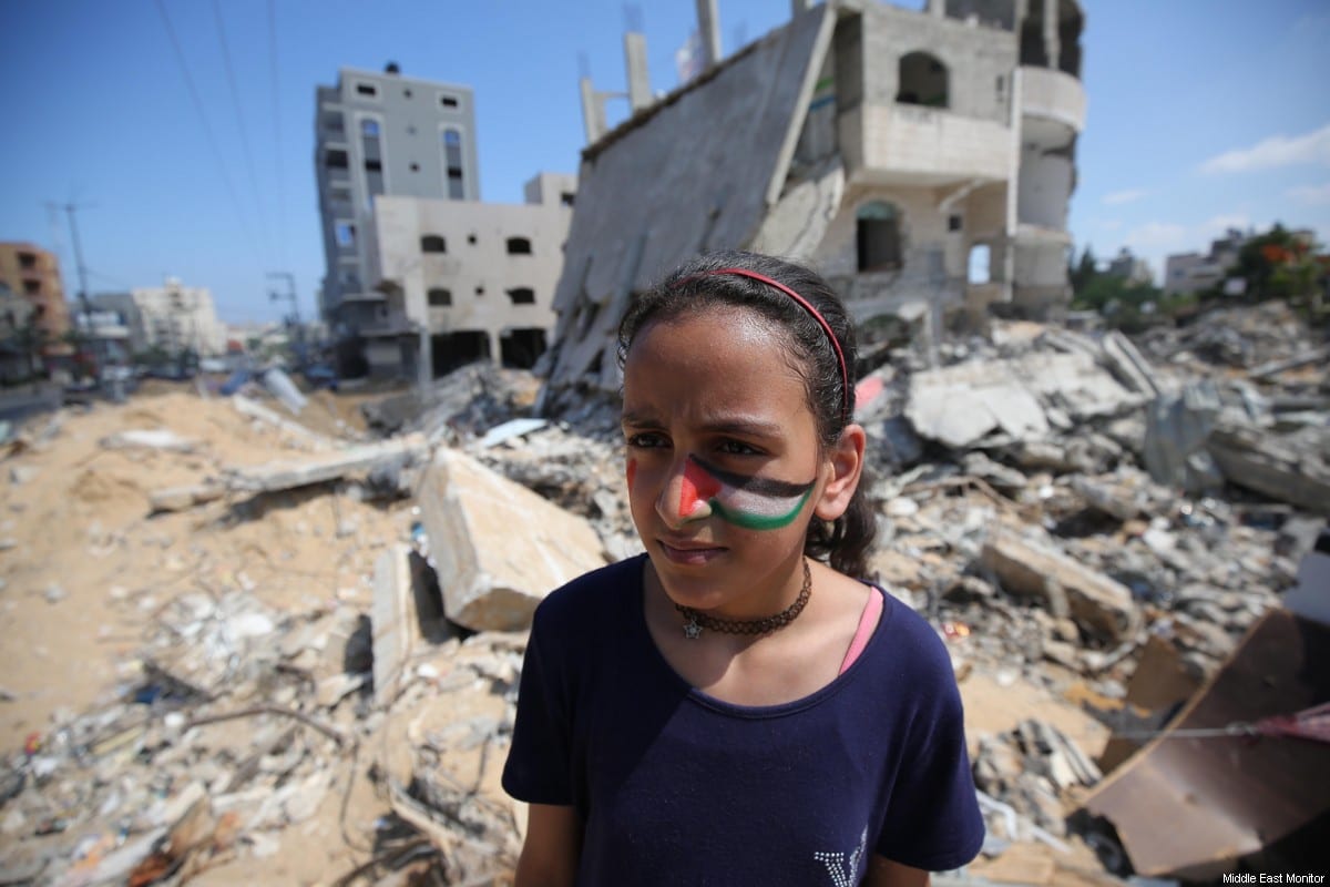 Gaza: Lifting spirits of homeless children – Middle East Monitor