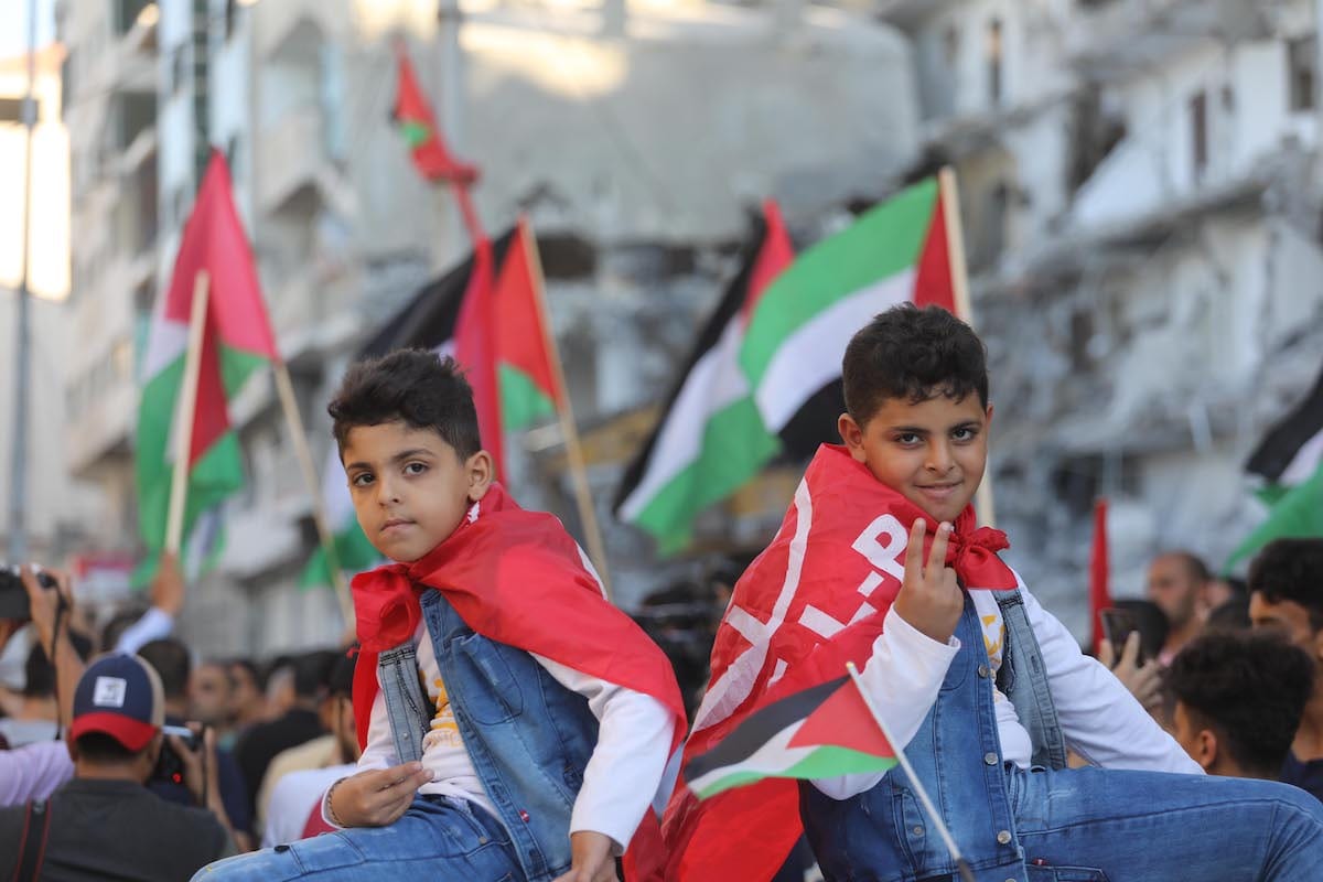 Palestinians hold Flag March in Gaza – Middle East Monitor