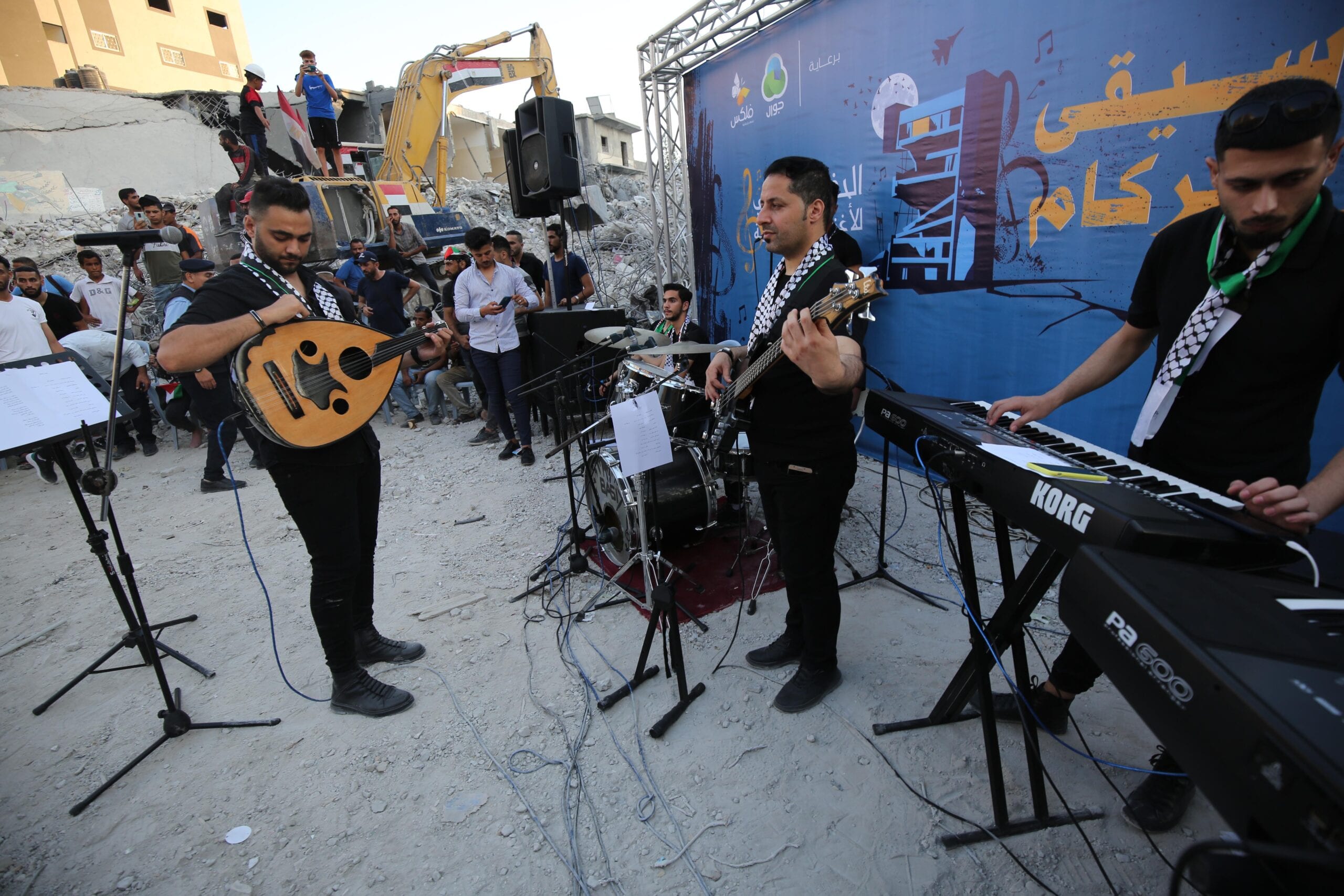 Gaza hosts Music Among the Rubble – Middle East Monitor