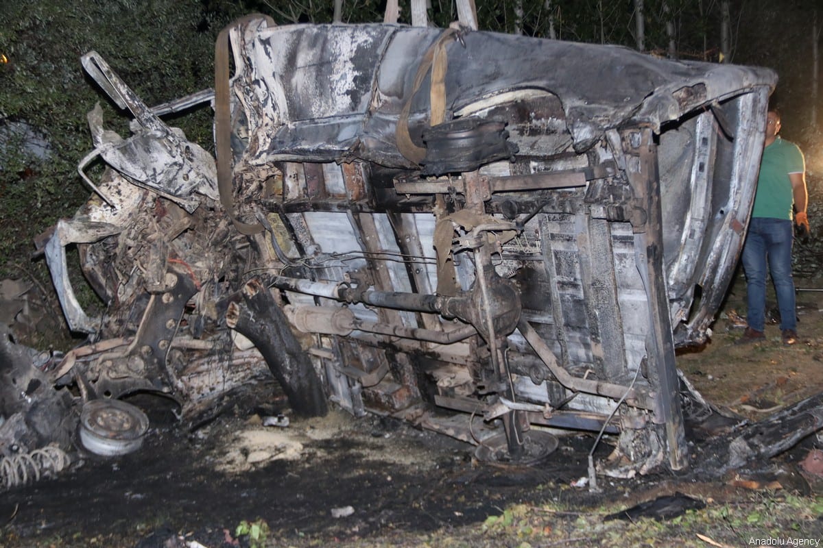 At least 12 killed as bus carrying migrants crashes in Turkey – Middle ...