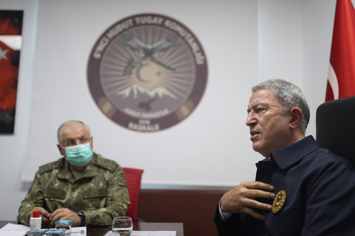 Turkish National Defense Minister Hulusi Akar in Van – Middle East Monitor