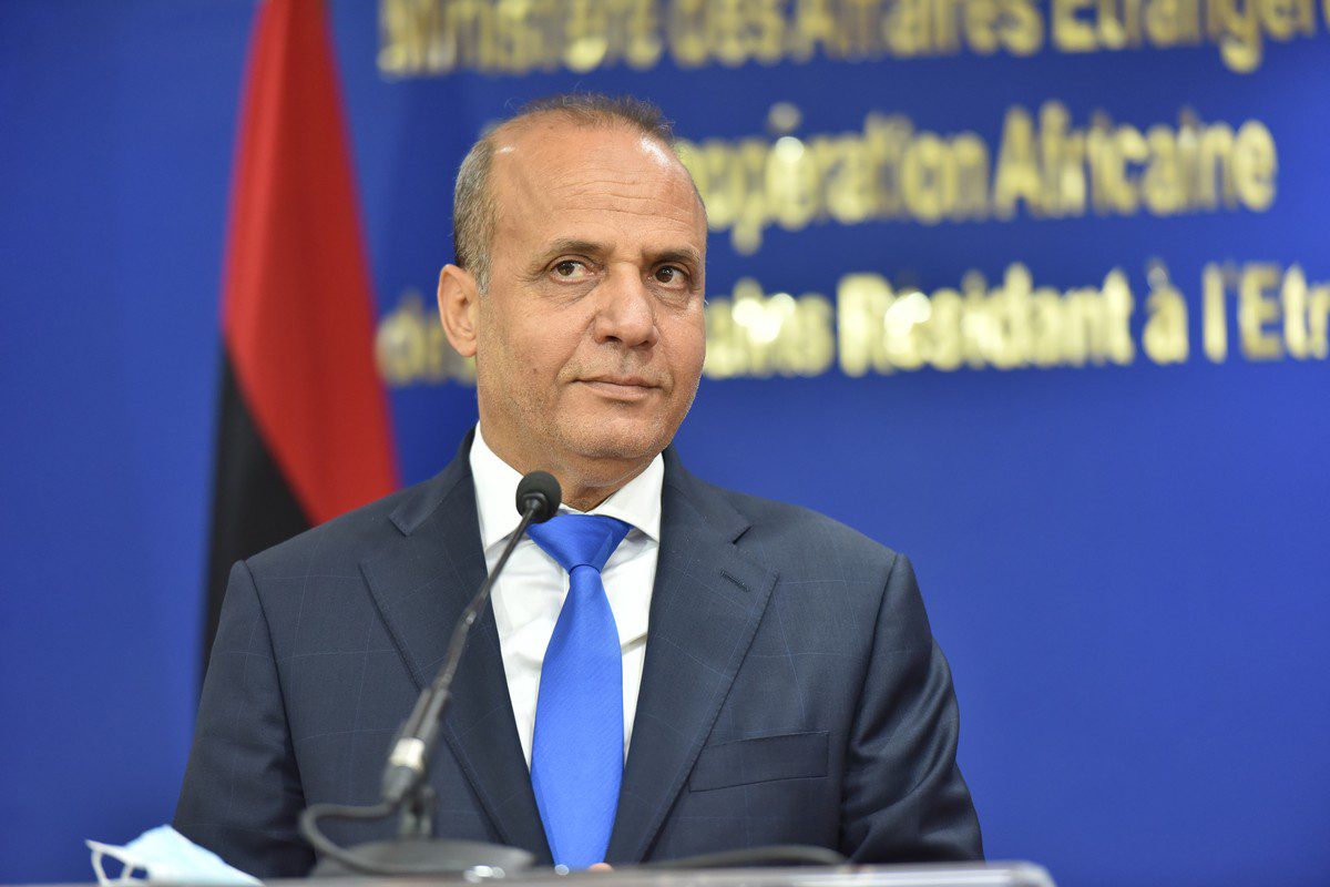 Deputy Chairman of the Presidency Council of Libya, Al-Lafi in Rabat ...
