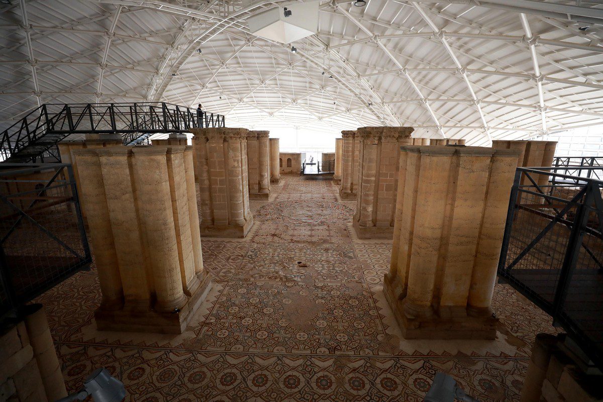 Huge restored mosaic goes on display in Jericho – Middle East Monitor