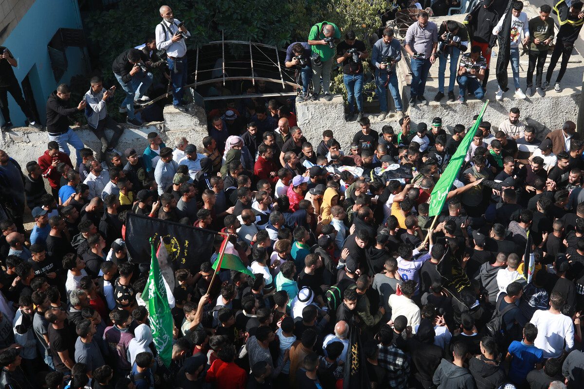 Funeral ceremony of Palestinian Saddam Beni Avde – Middle East Monitor