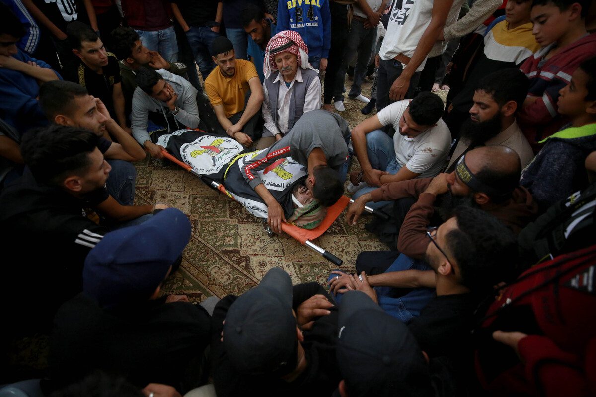 Funeral ceremony of Palestinian Saddam Beni Avde – Middle East Monitor