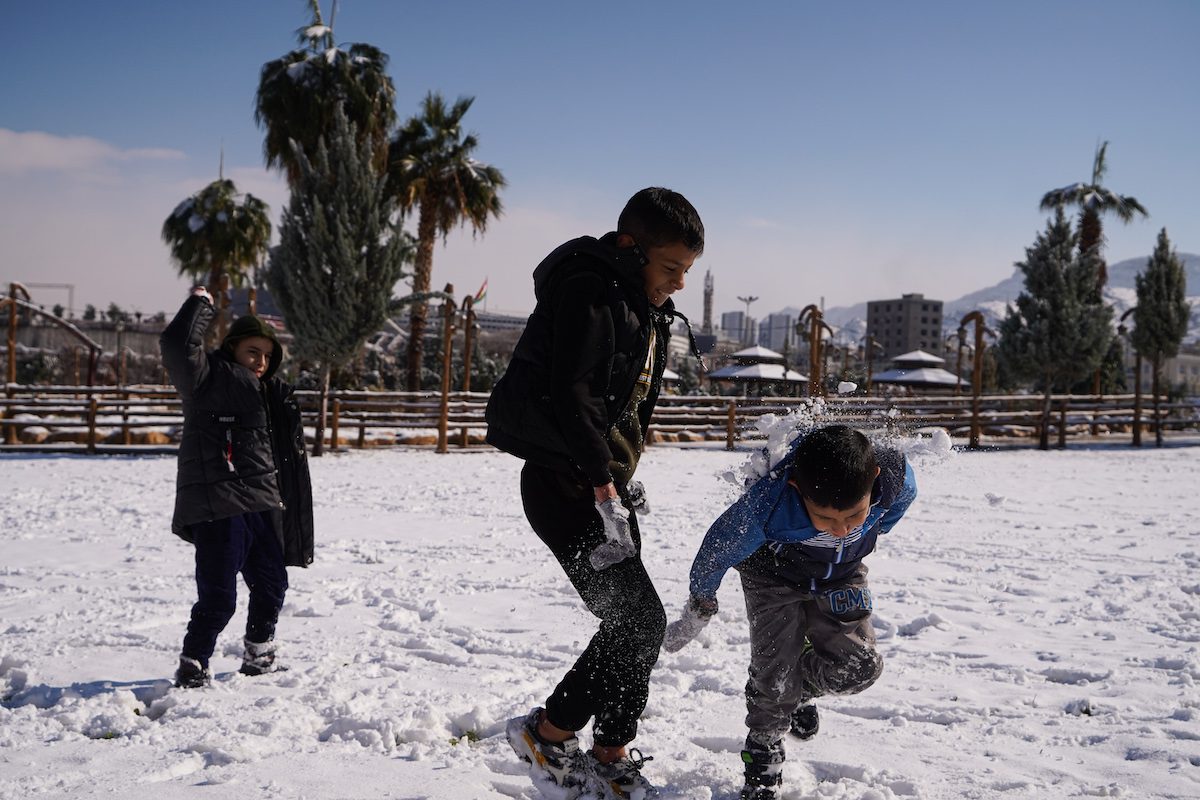 Snowfall in Iraq – Middle East Monitor