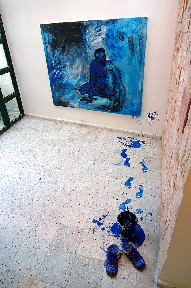 Floating in tar: interview with Palestinian artist Hani Zurob – Middle ...