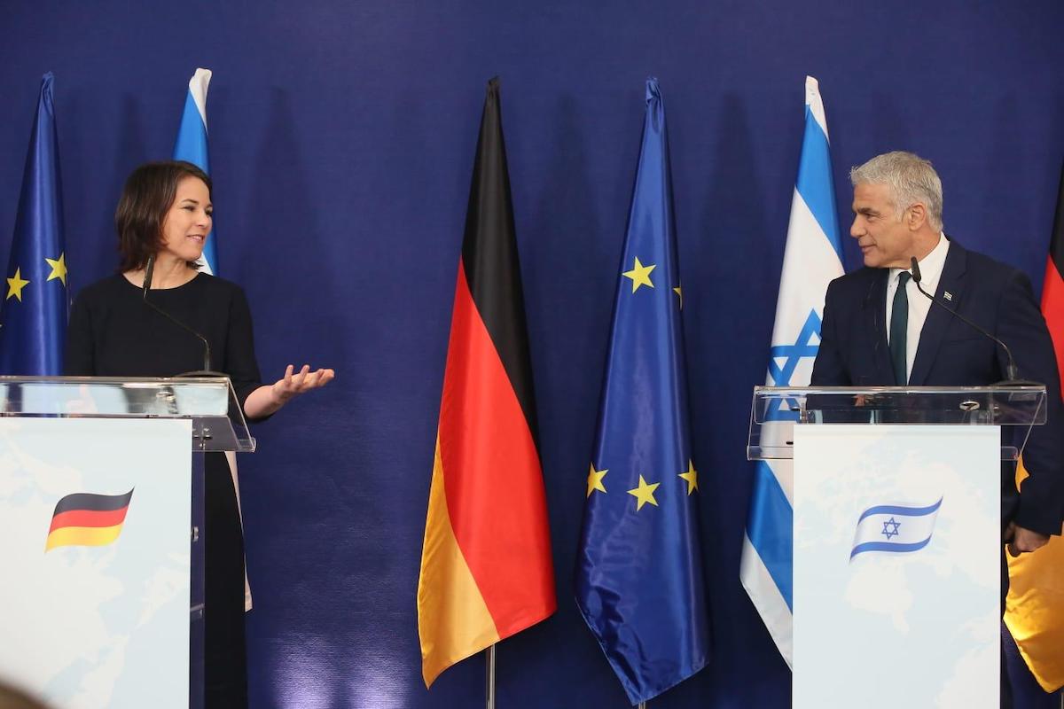 German Foreign Minister Annalena Baerbock in Jerusalem – Middle East ...