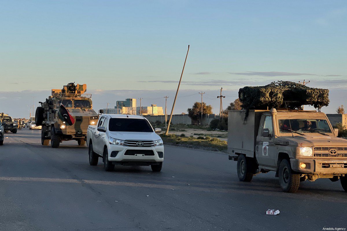 Armed convoy moves into Tripoli to shore up interim PM – Middle East ...
