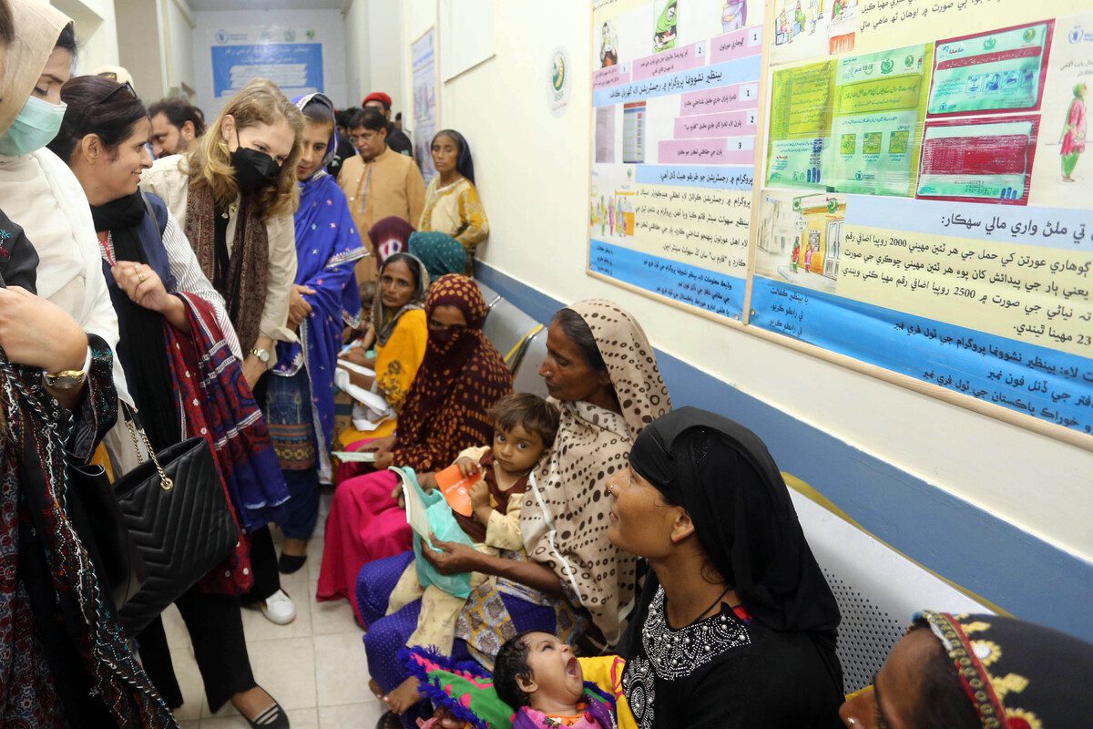 Princess Sarah Zeid of Jordan visits Pakistan’s child health and ...