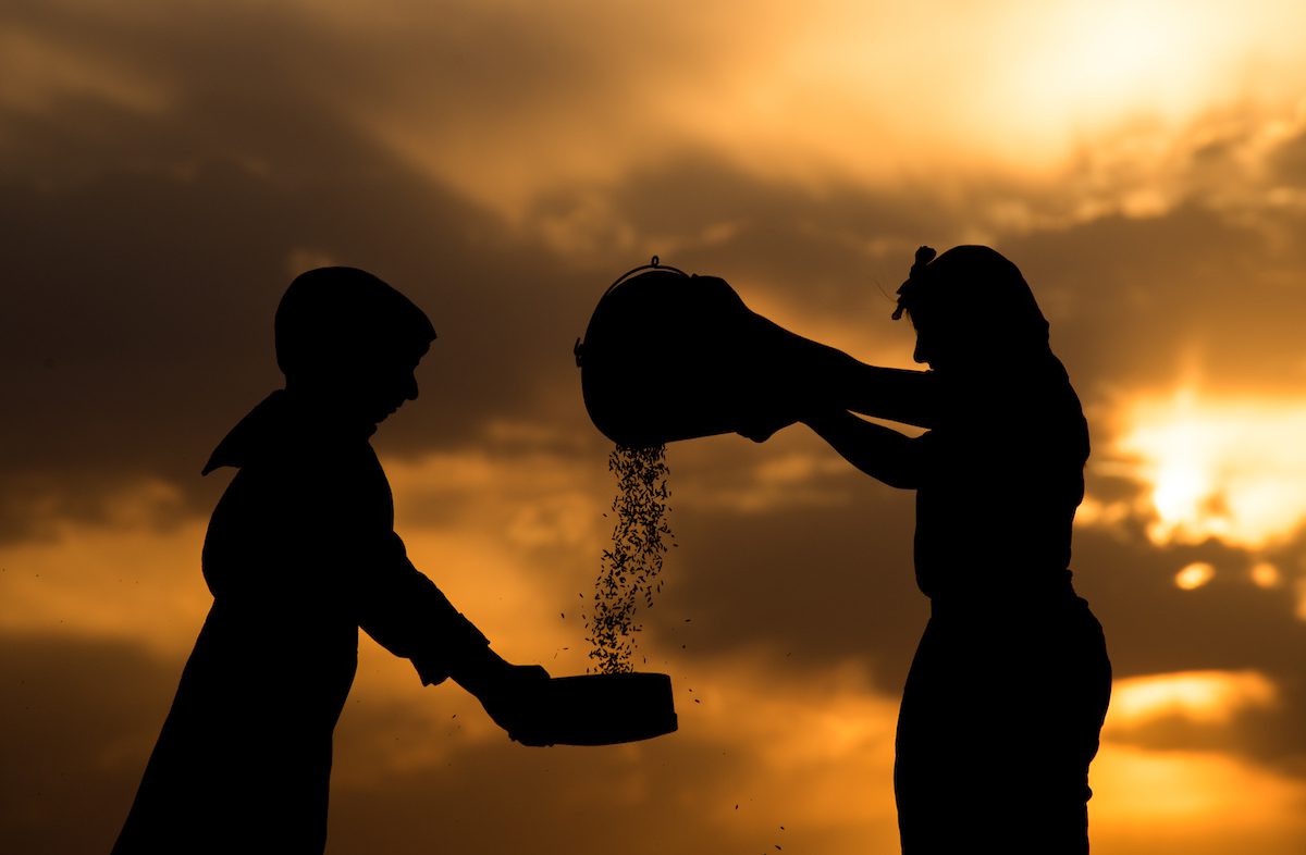 Women sift through the cereals in Turkiye’s Kars – Middle East Monitor