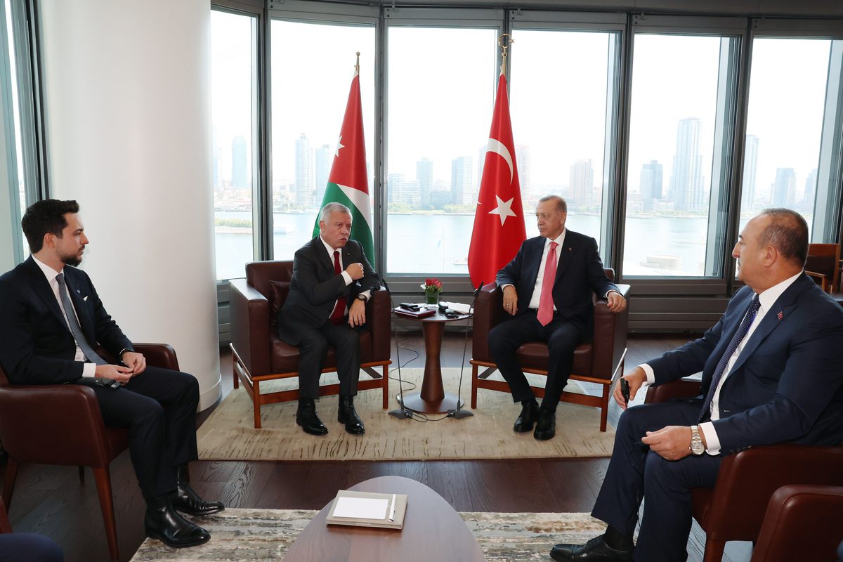 Recep Tayyip Erdogan – Abdullah II meeting in New York – Middle East ...