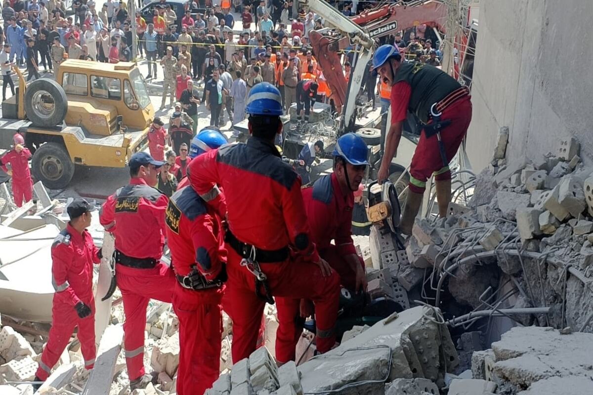 4-storey-building collapsed in Iraq’s capital: Baghdad – Middle East ...