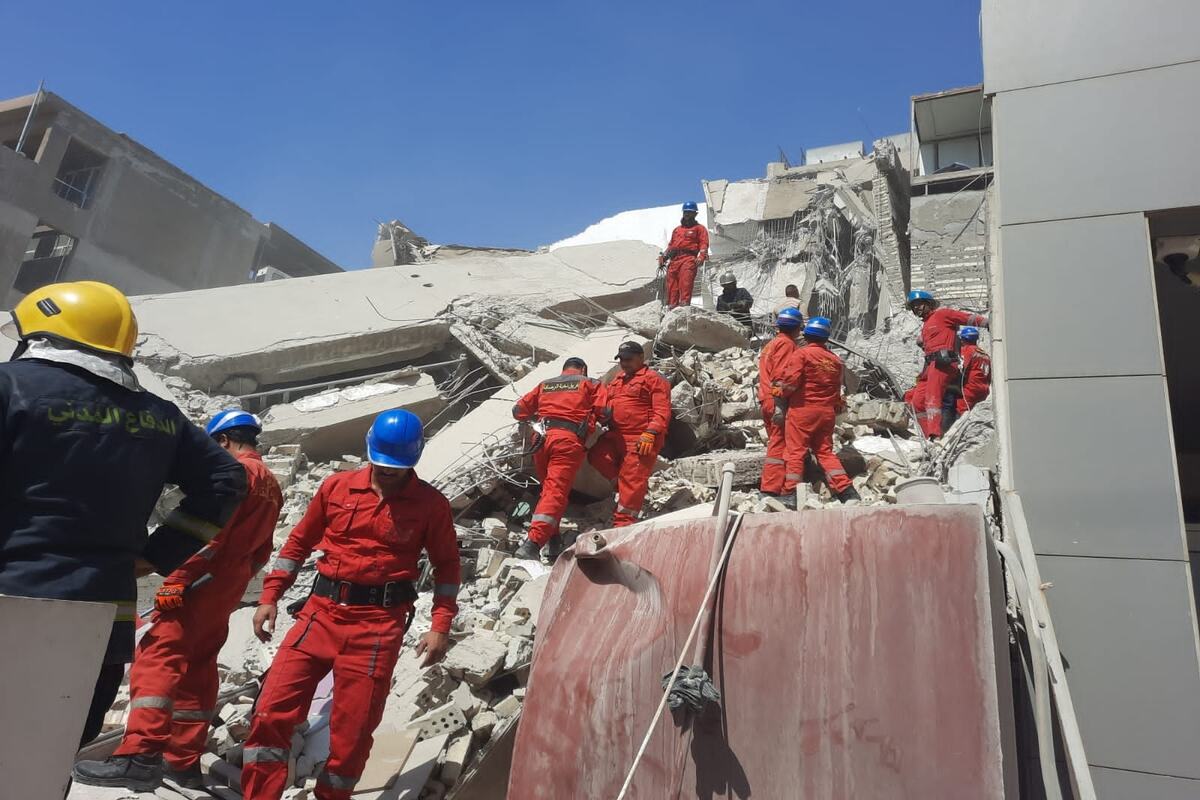 4-storey-building collapsed in Iraq’s capital: Baghdad – Middle East ...