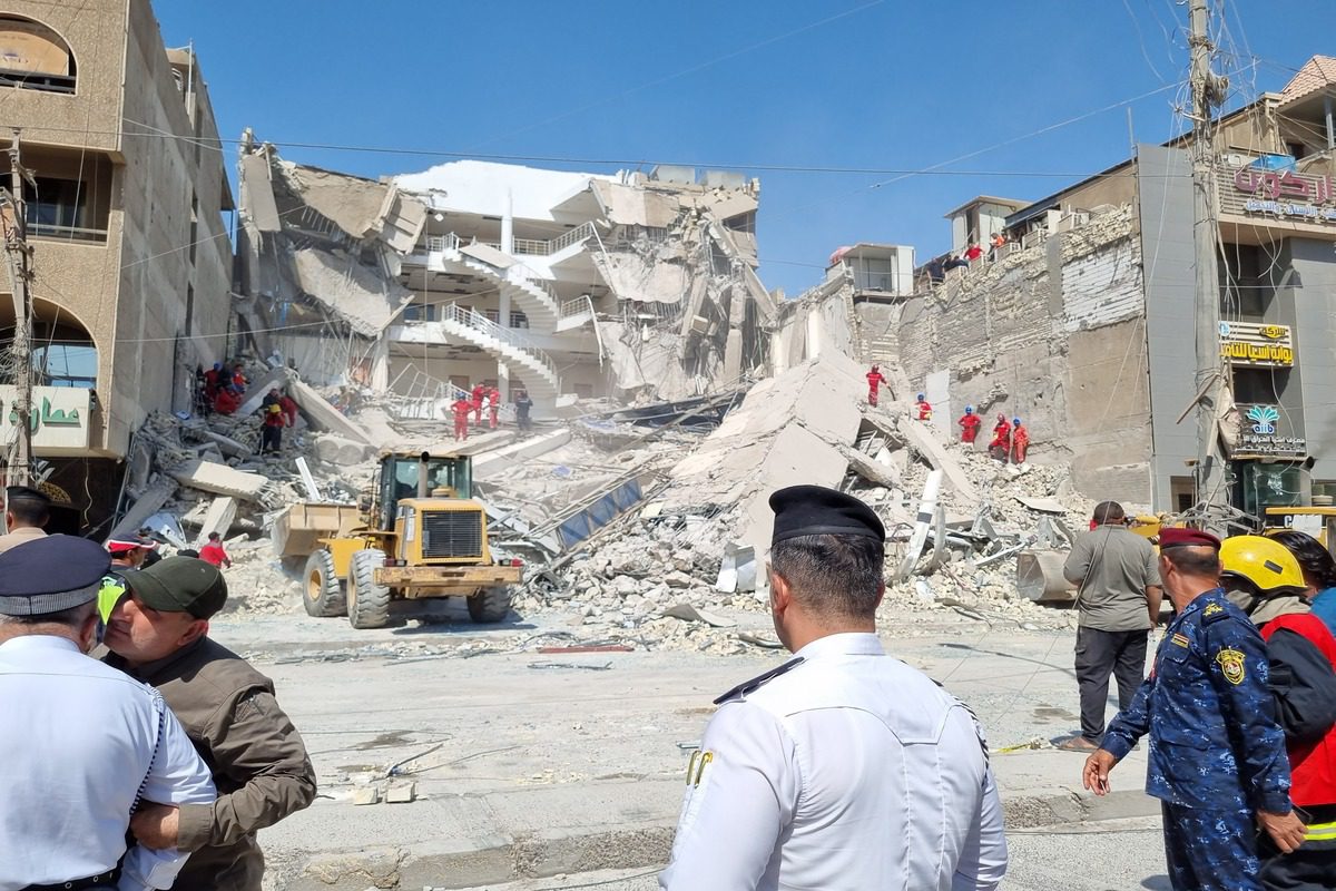 4-storey-building collapsed in Iraq’s capital: Baghdad – Middle East ...