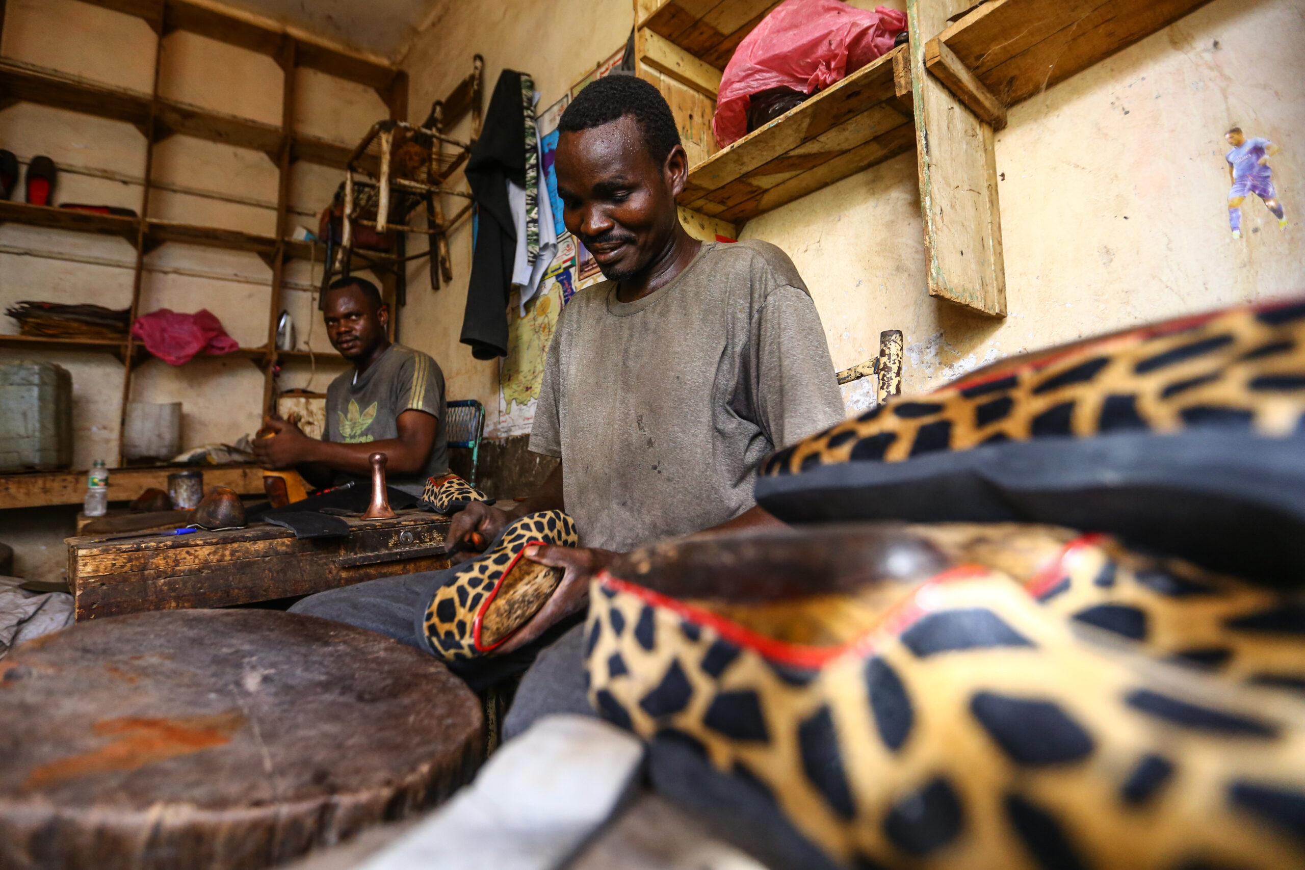 Snake skin: The makings of traditional Sudanese footwear – Middle East ...