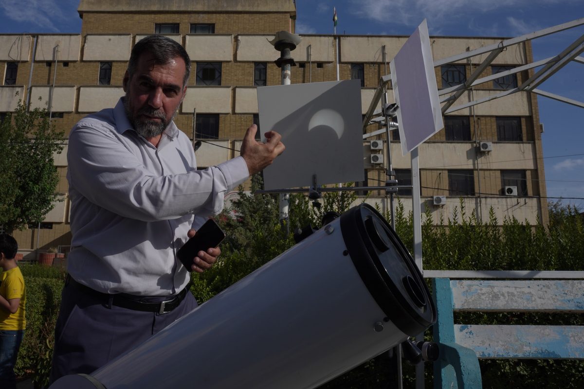 Partial solar eclipse in Iraq – Middle East Monitor